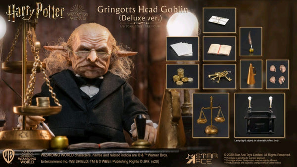 Harry Potter - Gringott's Head Goblin Deluxe Action Figure – Pop Stop