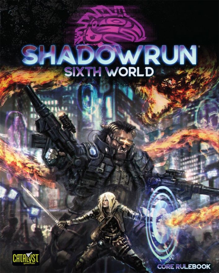 Shadowrun Sixth World 6th Edition Core Rule Book – Pop Stop