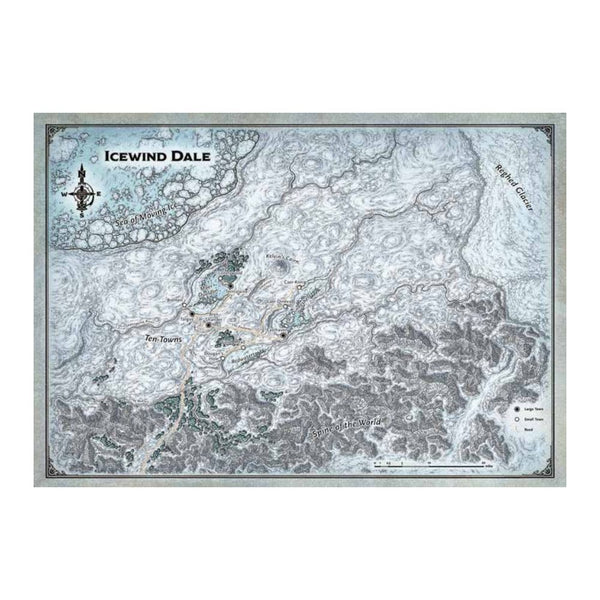 D&D Icewind Dale Map Set – Pop Stop