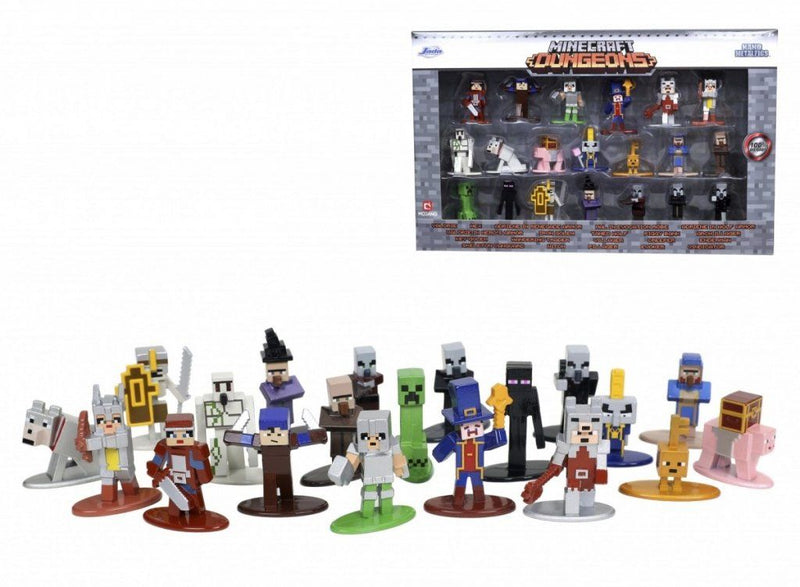 Minecraft - Nano Metalfigs 20 Pack Wave 04 – Pop Stop