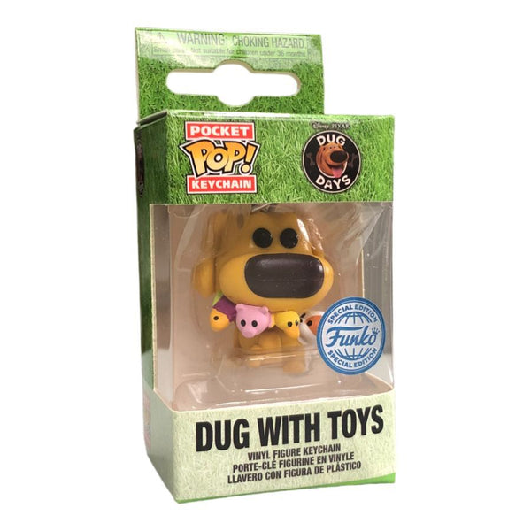 Up - Dug with Toys (US Exclusive) Pop! Keychain – Pop Stop