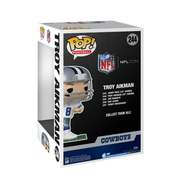 NFL Legends: Cowboys - Troy Aikman 10 Inch Pop! Vinyl Figure – Pop Stop