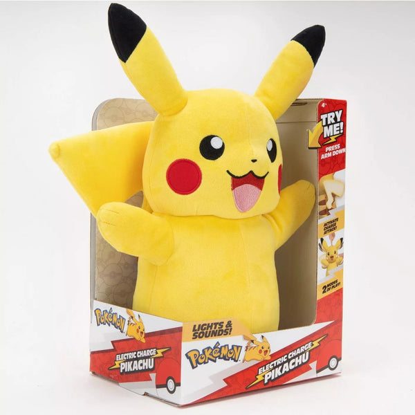 Pokemon - Electric Charge Pikachu Plush – Pop Stop
