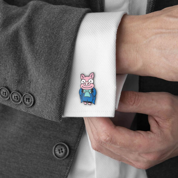 Simpsons - Pig Bride & Groom Cufflinks Replica – Pop Stop