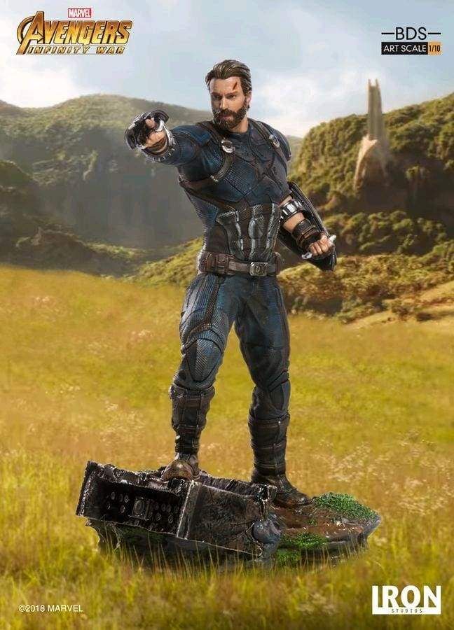 Avengers 3: Infinity War - Captain America 1/10th Scale Statue – Pop Stop