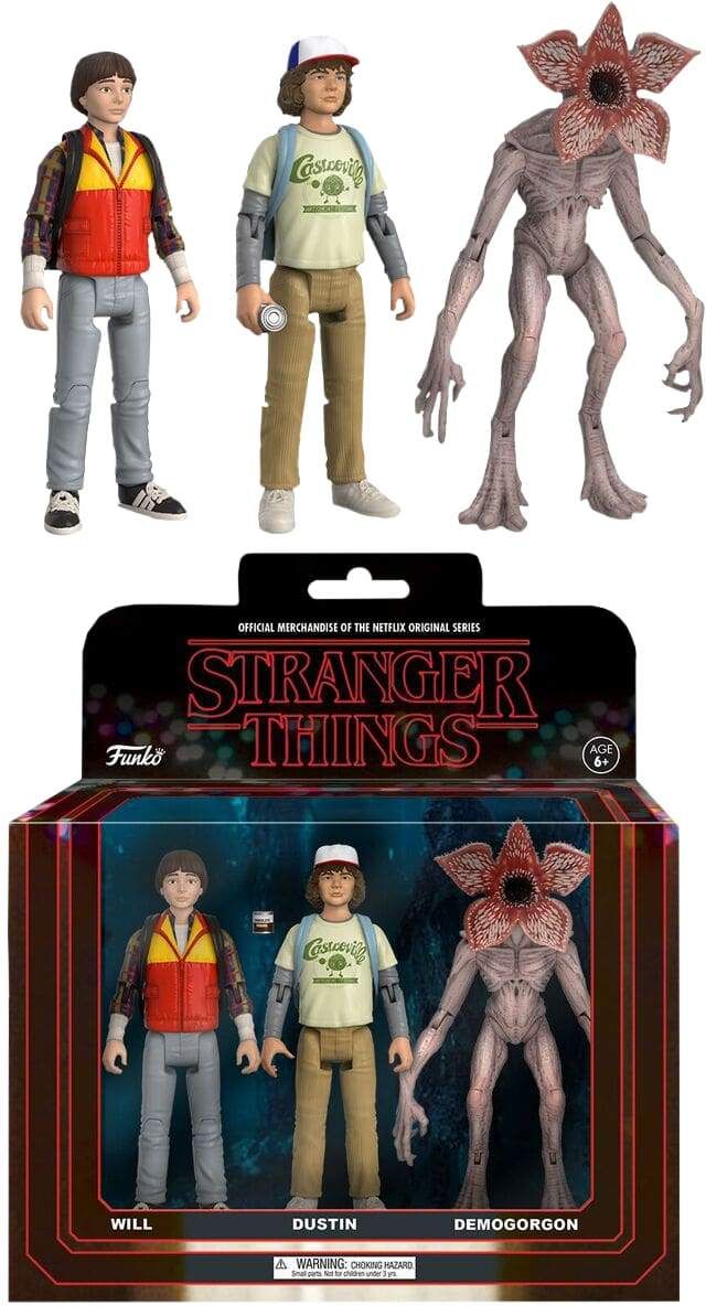 Stranger Things - Action Figure 3Pk #2 – Pop Stop
