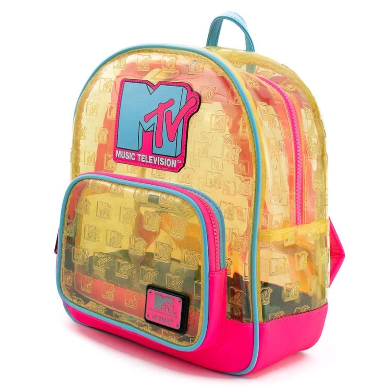 MTV - Clear Neon Mini Backpack – Pop Stop
