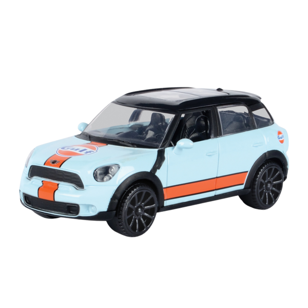 Gulf Collection - 1:43 Scale Mini Cooper Countryman With Gulf Livery ...