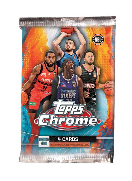Topps Chrome NBL: 2024/2025 Basketball Trading Cards - Hobby Booster ...