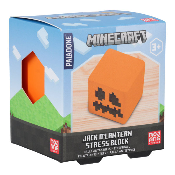 Minecraft - Stress Block Pumpkin – Pop Stop