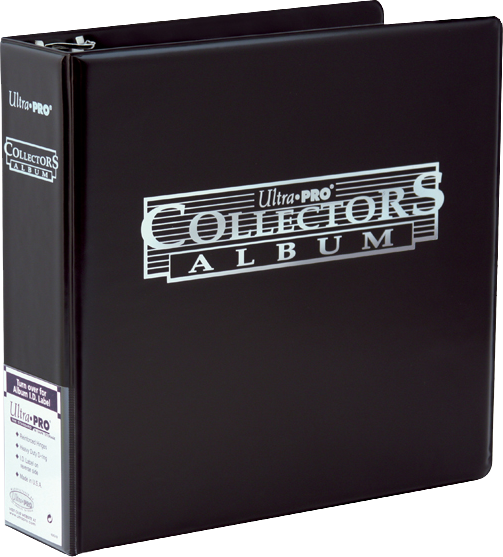Ultra Pro - 3 Ring Collector Album Black – Pop Stop