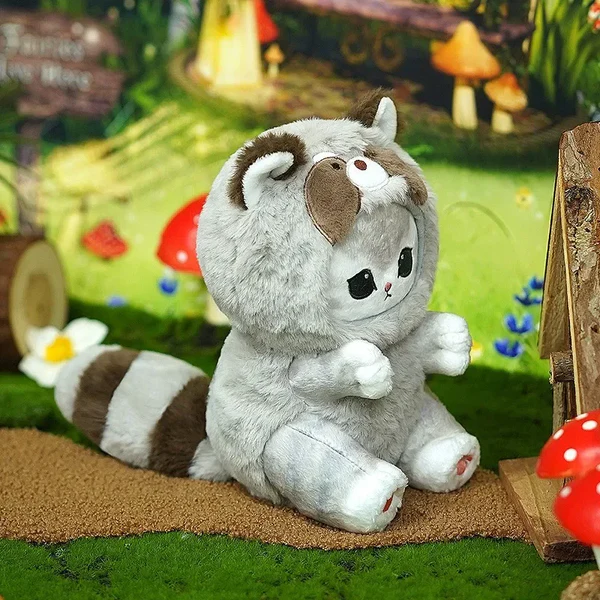 Mofusand: Forrest Friends Series Plush -Racoon – Pop Stop