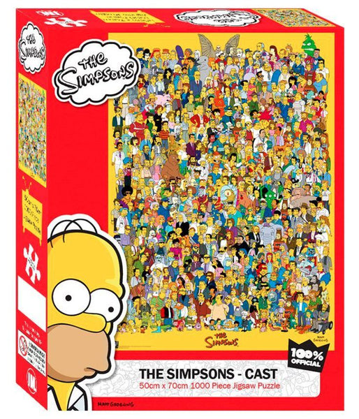 The Simpsons Cast Jigsaw Puzzle – Pop Stop