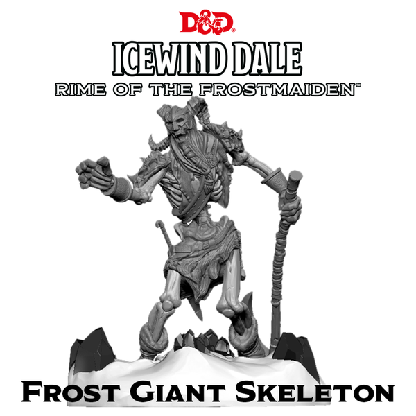 D&D Icewind Dale Rime of the Frostmaiden Frost Giant Skeleton – Pop Stop