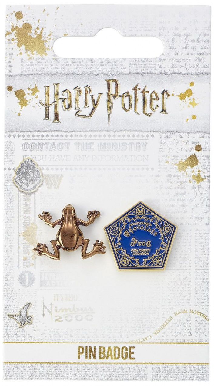Harry Potter - Chocolate Frog Pin Badge – Pop Stop